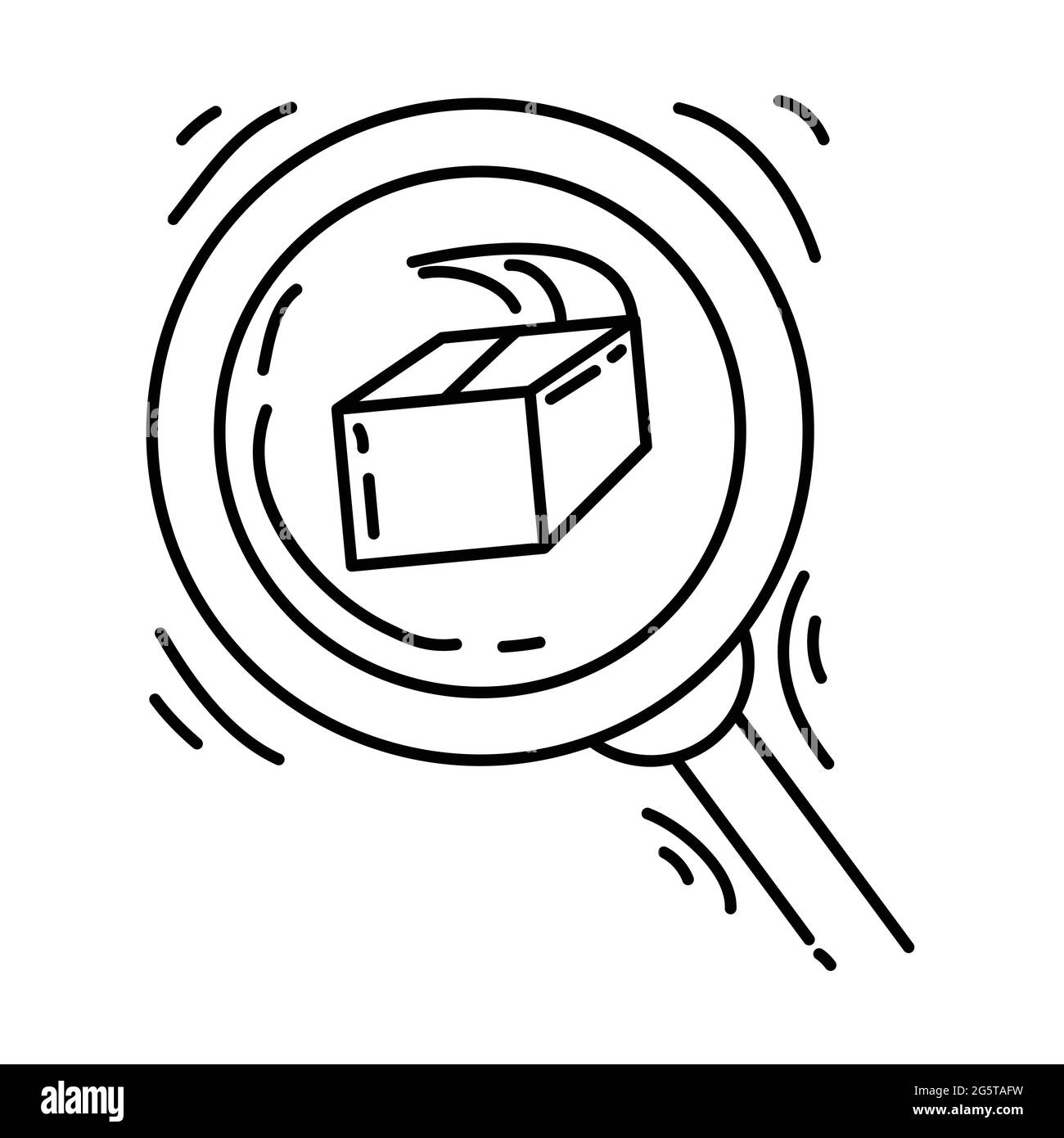 Ecommerce tracking. hand drawn icon set, outline black, doodle icon, vector icon design Stock ...