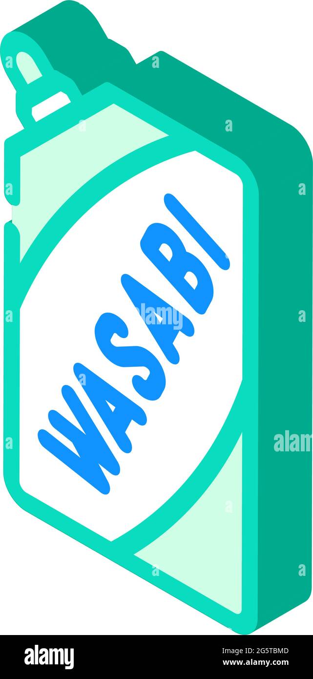 package wasabi isometric icon vector illustration Stock Vector Image ...