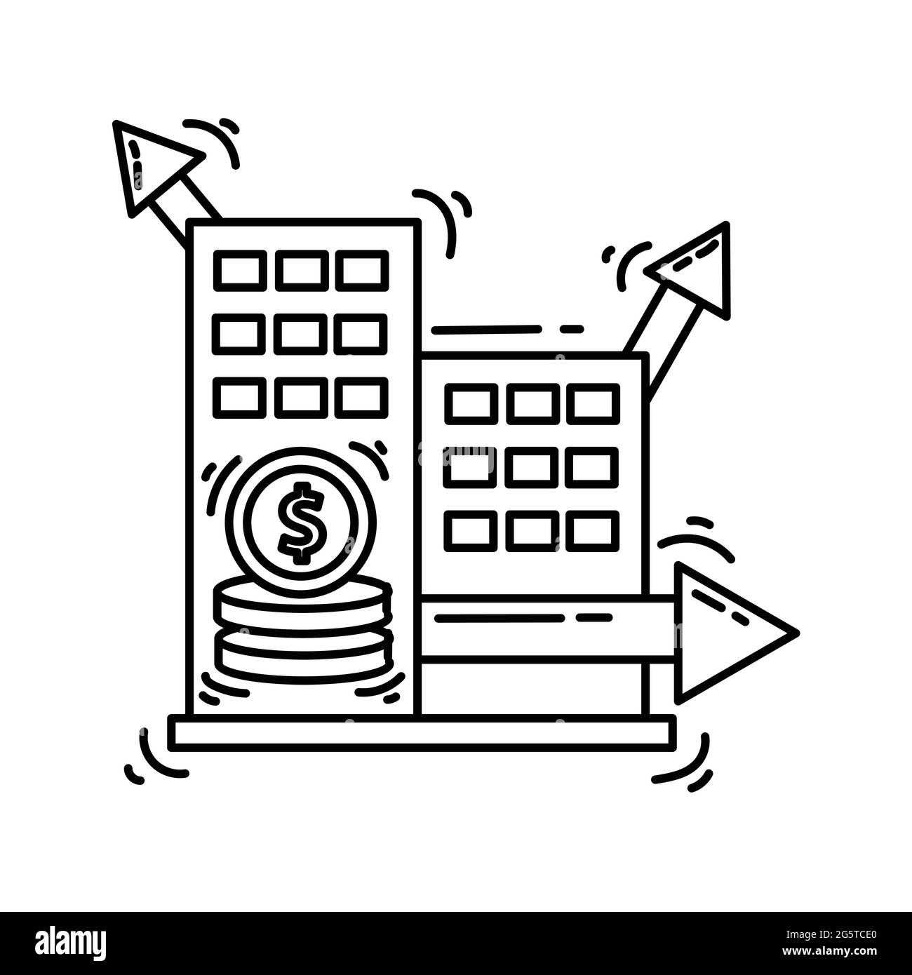 Ecommerce commercial icon. hand drawn icon set, outline black, doodle icon, vector icon design ...