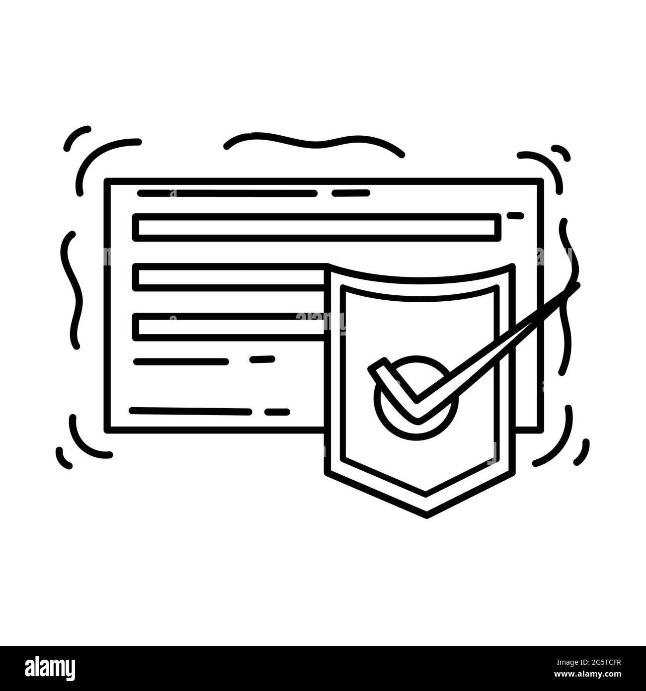 Ecommerce credit icon. hand drawn icon set, outline black, doodle icon ...