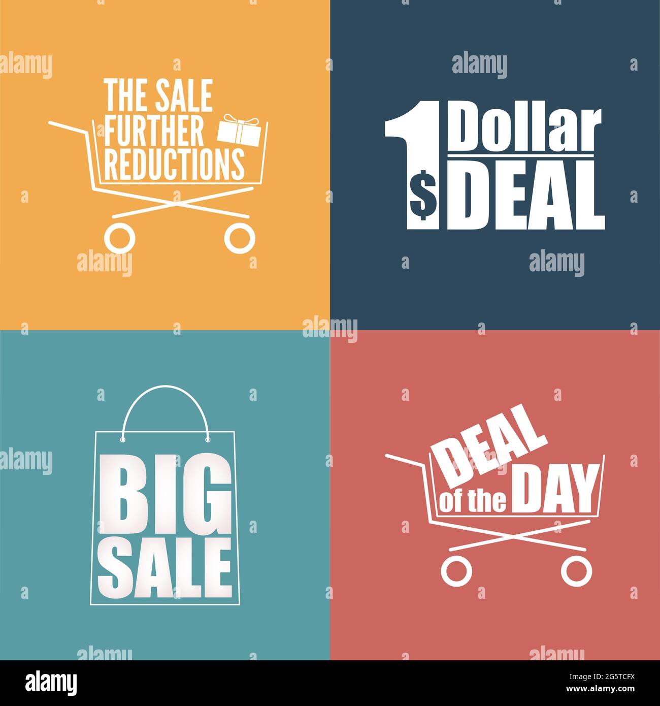 Flat design sale discount background Stock Vector Image & Art - Alamy