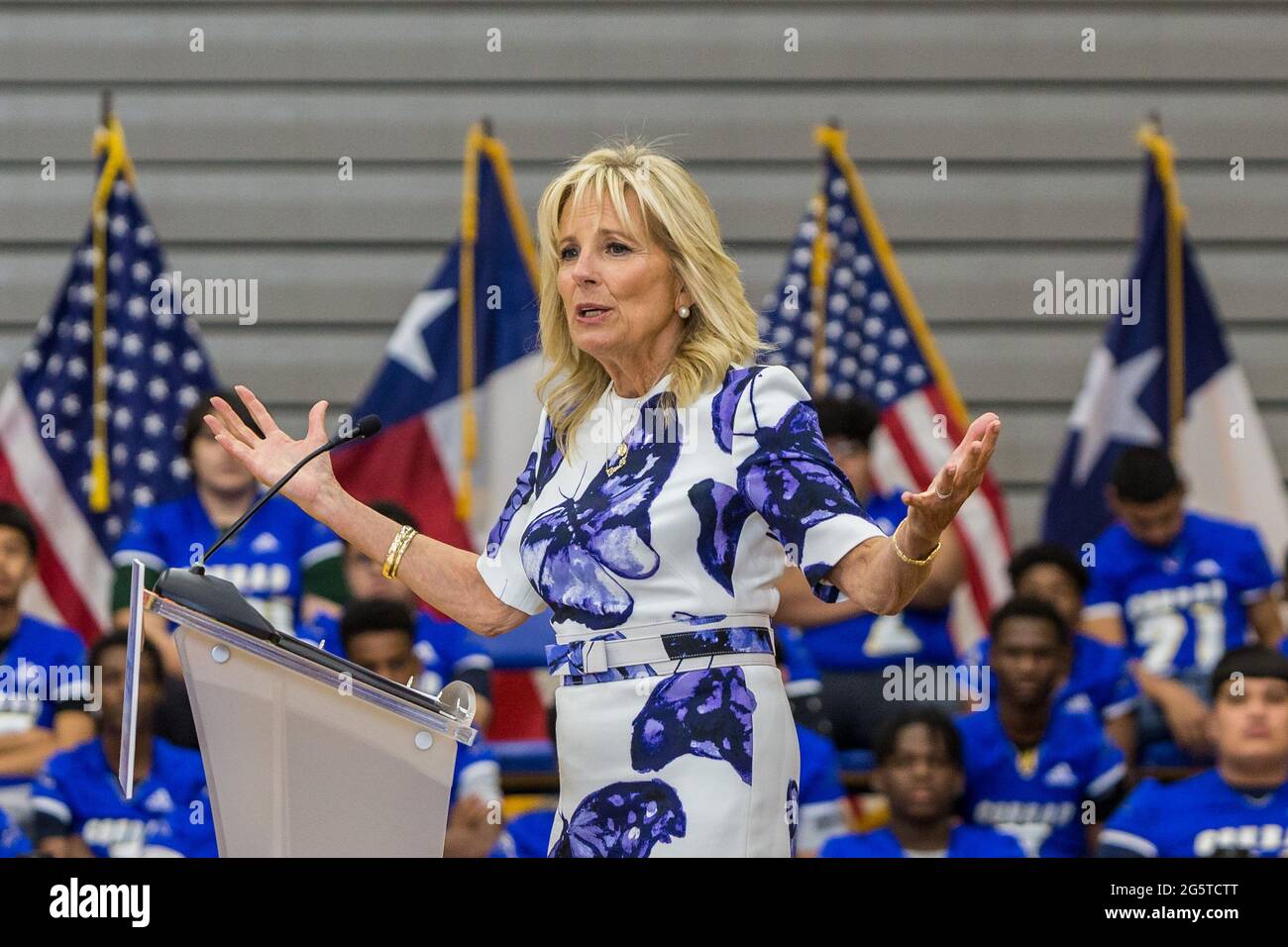 Jill biden speech hi-res stock photography and images - Alamy
