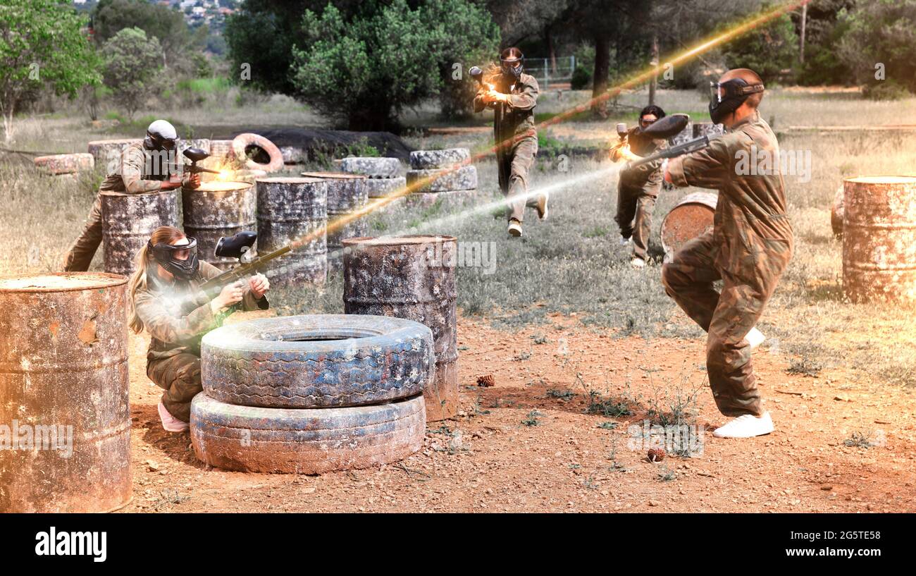 Paintball Gear High Resolution Stock Photography and Images - Alamy
