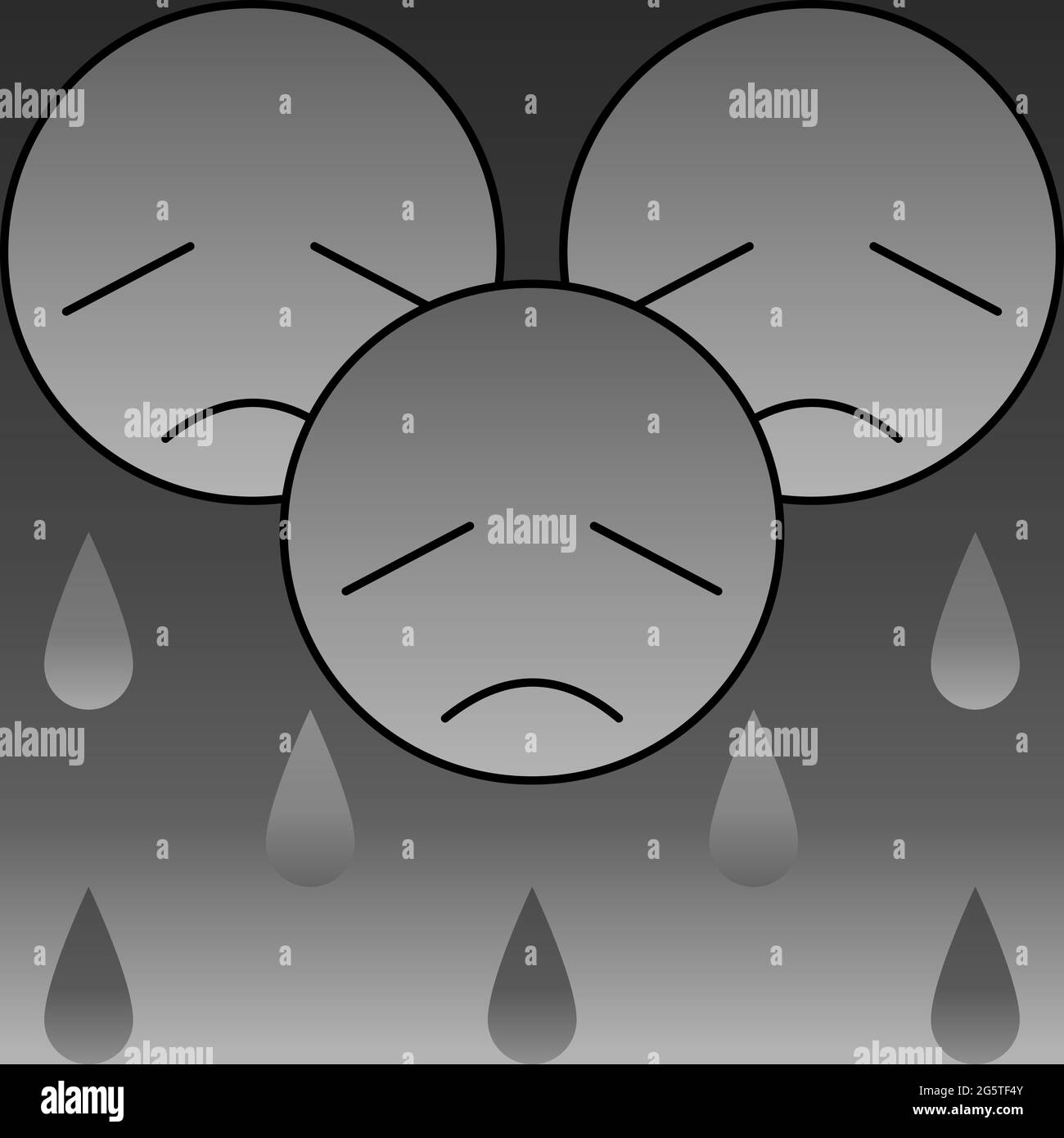 Emotional comic art Black and White Stock Photos & Images - Alamy