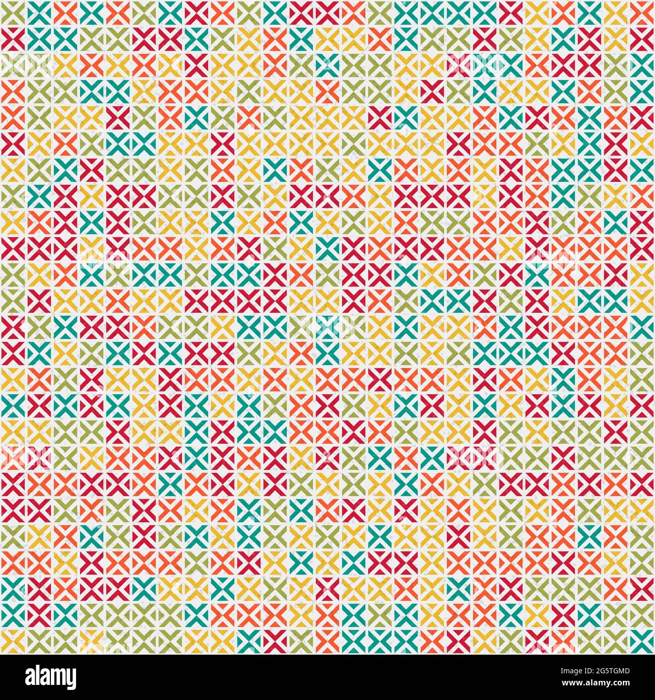 Abstract Geometrical generative computational art illustration Stock ...