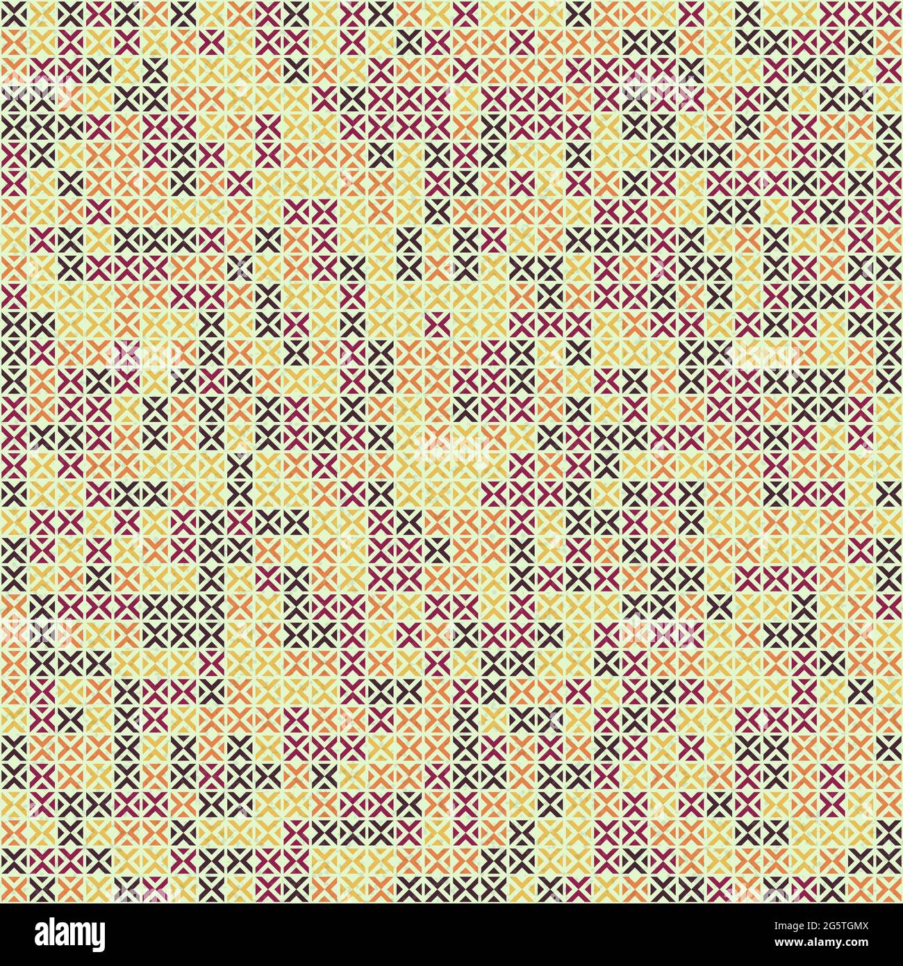 Abstract Geometrical generative computational art illustration Stock ...