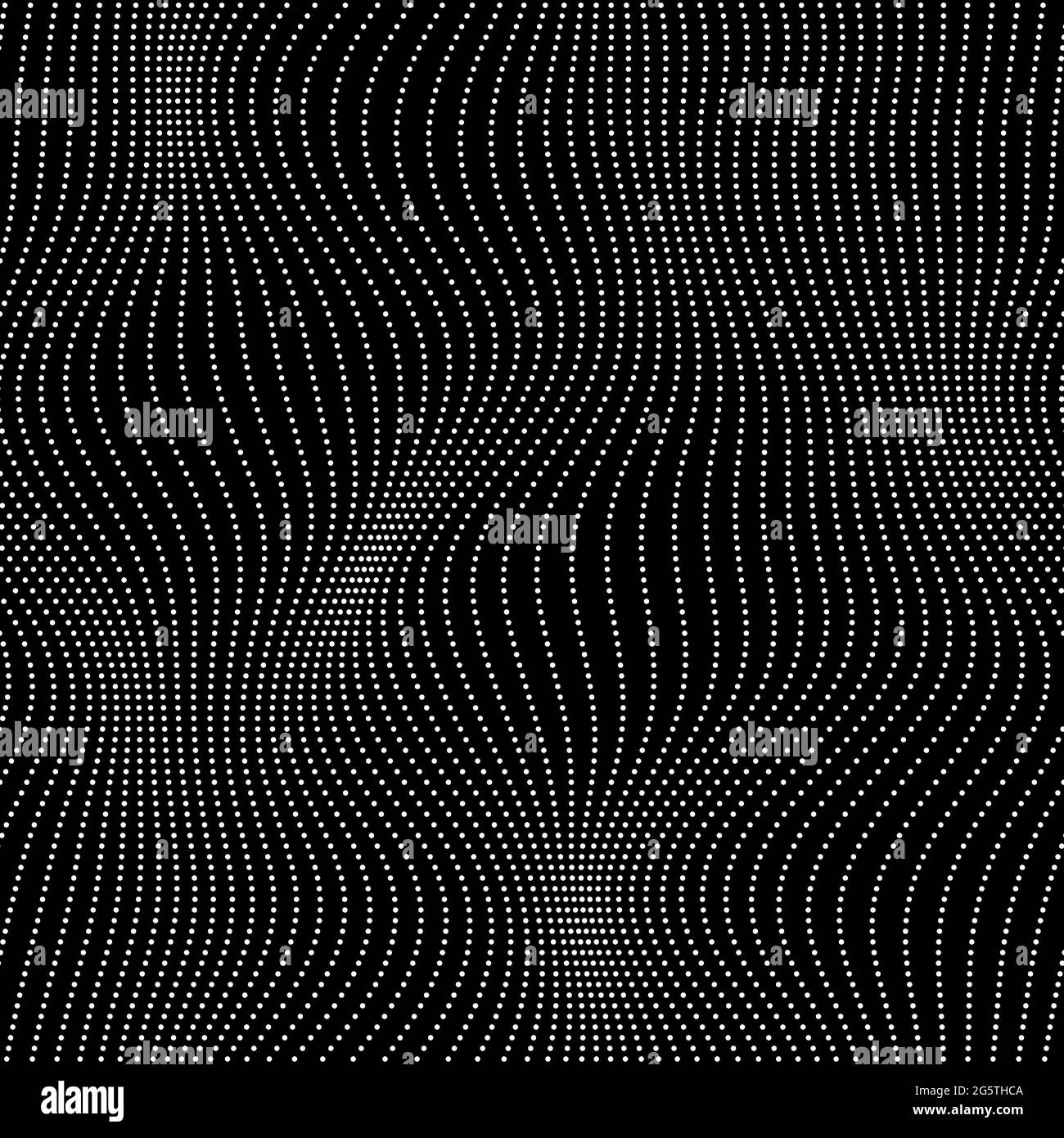 Seamless wavy array of dots pattern for print or digital use Stock ...