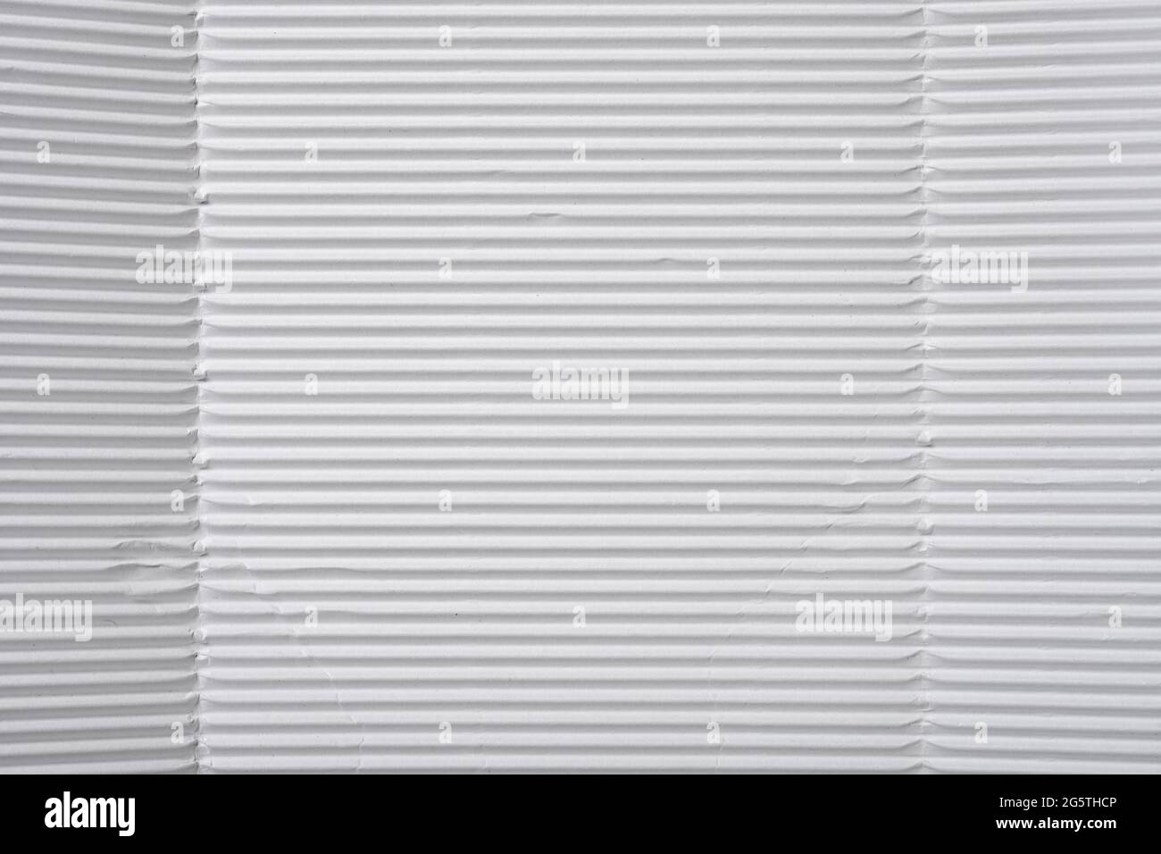 white cardboard corrugated pattern background horizontal Stock Photo - Alamy