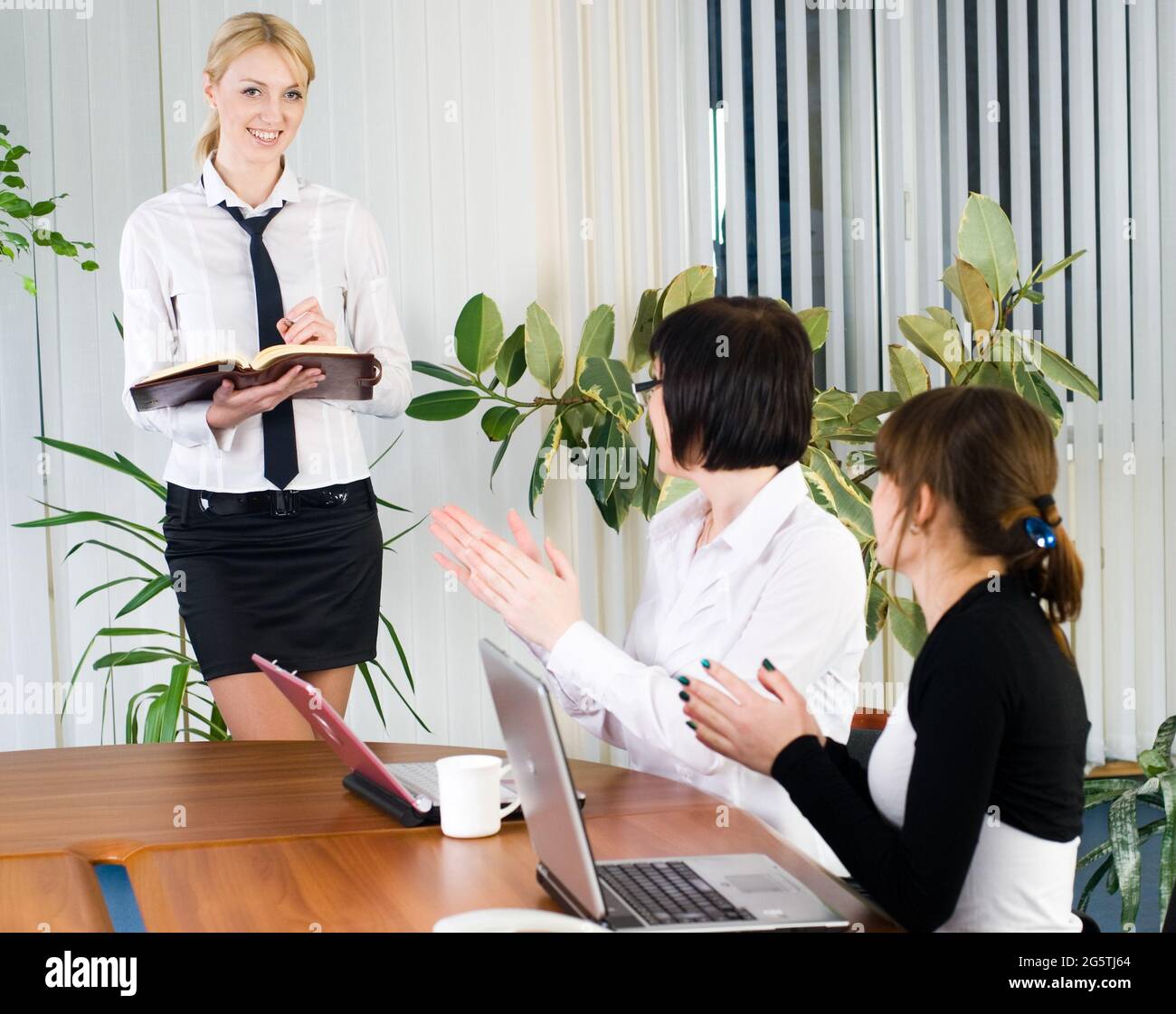 Presentation of the colour hi-res stock photography and images - Alamy