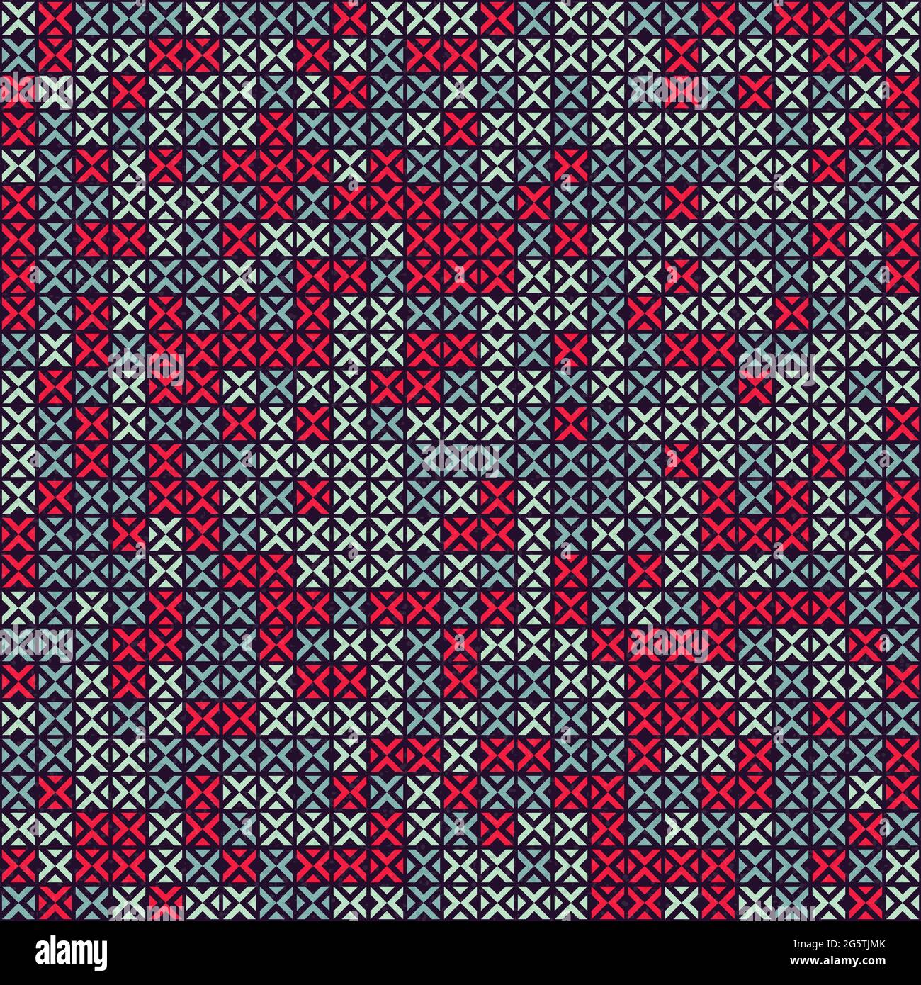 Abstract Geometrical Generative Computational Art Illustration Stock