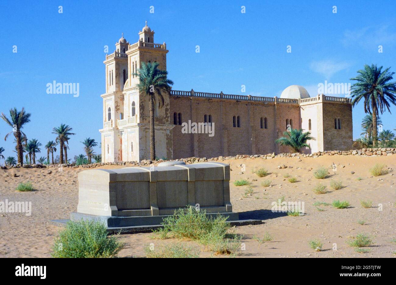 ALGERIA. EL MENIAA. THE FATHER CHARLES DE FOUCAULD WAS BURIED IN EL ...