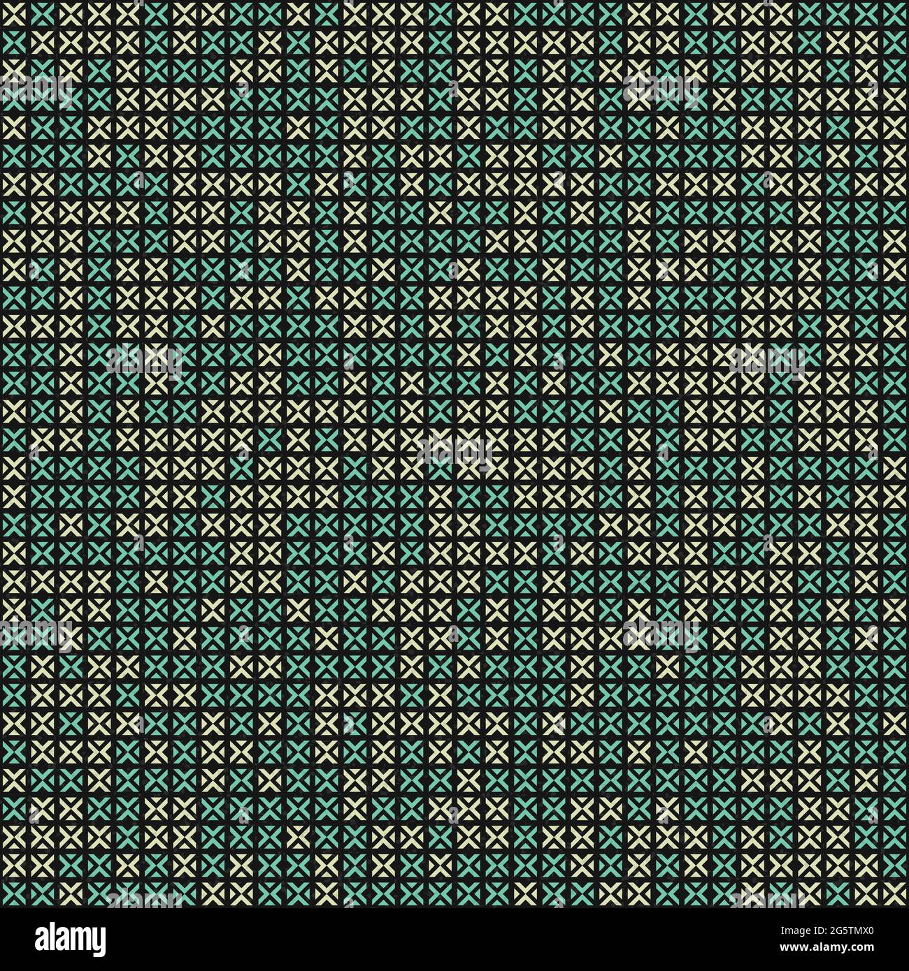 Abstract Geometrical generative computational art illustration Stock ...