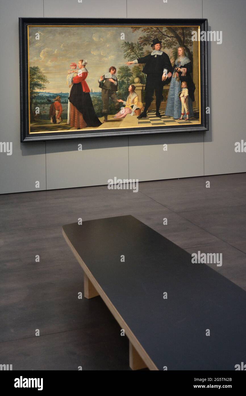 BELGIUM. FLANDERS. BRUGES.A PAINTING FROM THE PRIMITIVE FLEMISH PERIOD ...