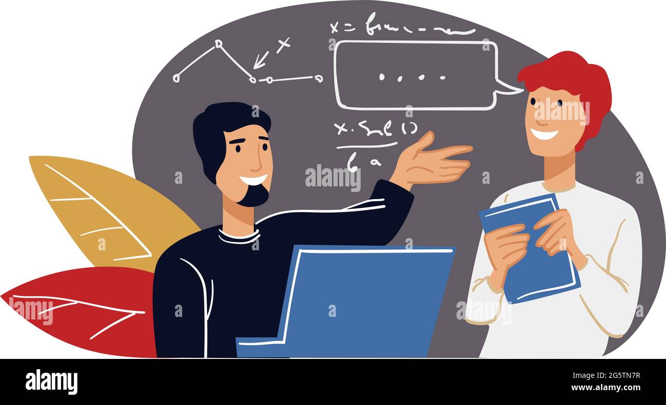 Teamwork and progress in project completion vector Stock Vector Image ...