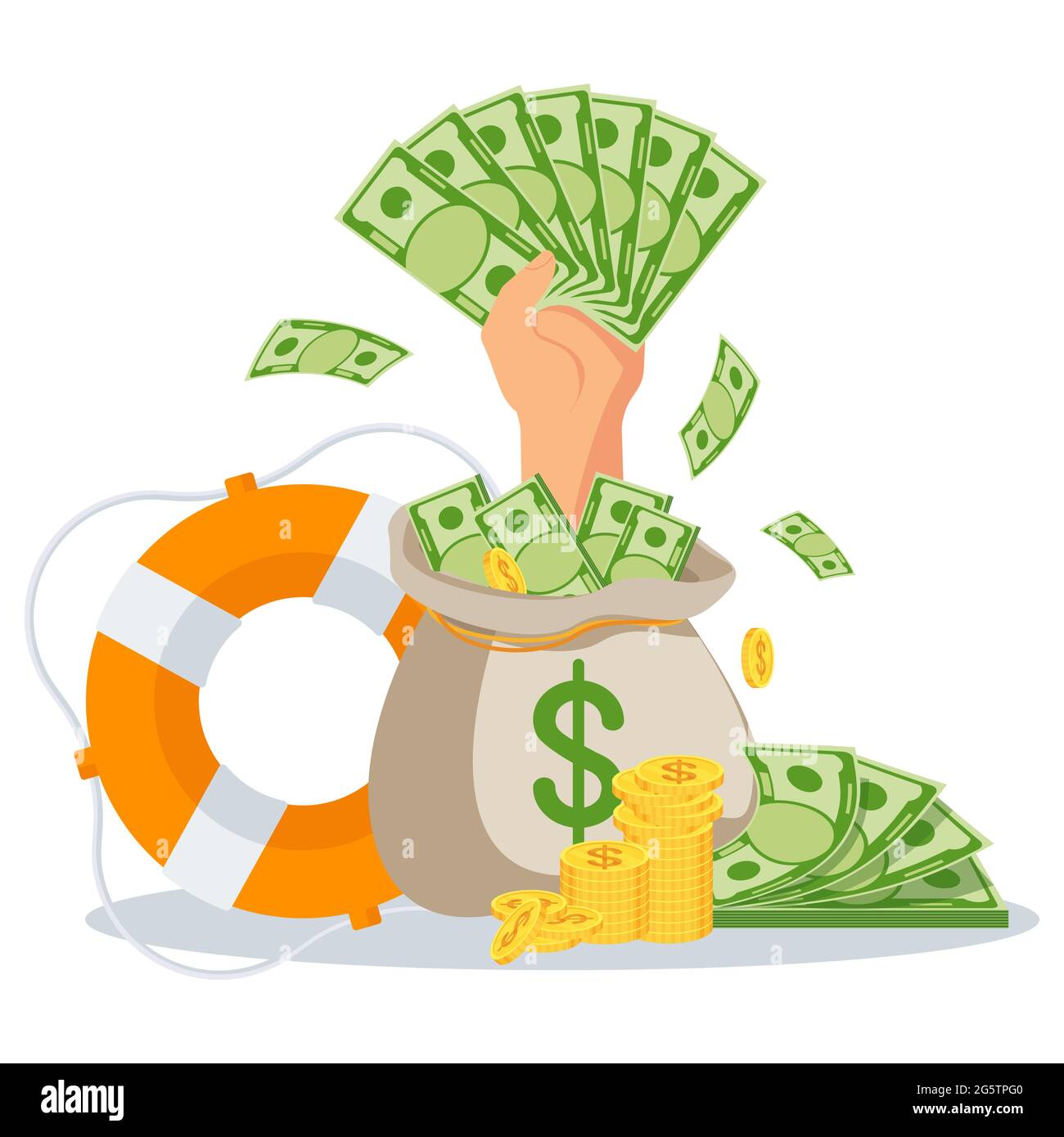 Unexpected money Cut Out Stock Images & Pictures - Alamy