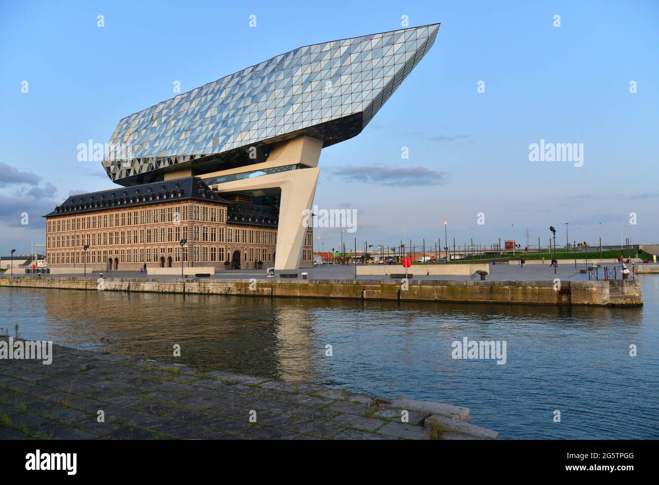 BELGIUM. ANTWERPEN. THE PORT AUTHORITY BUILDING OR PORT HOUSE ...