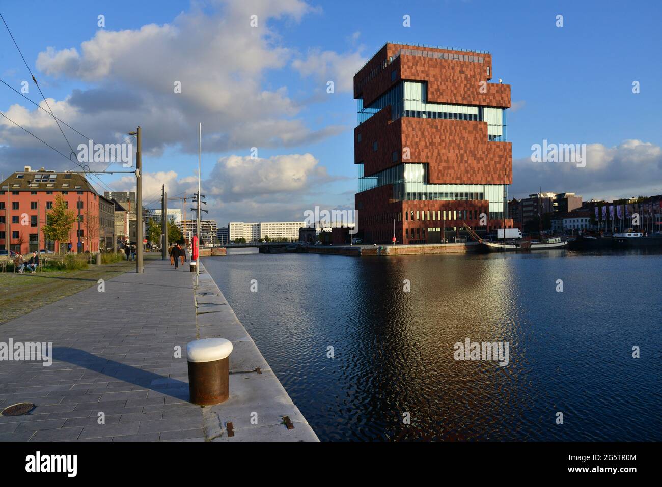 BELGIUM. ANTWERPEN.OPEN IN 2011, THE MUSEUM AAN DE STROOM (MAS) HAS ...