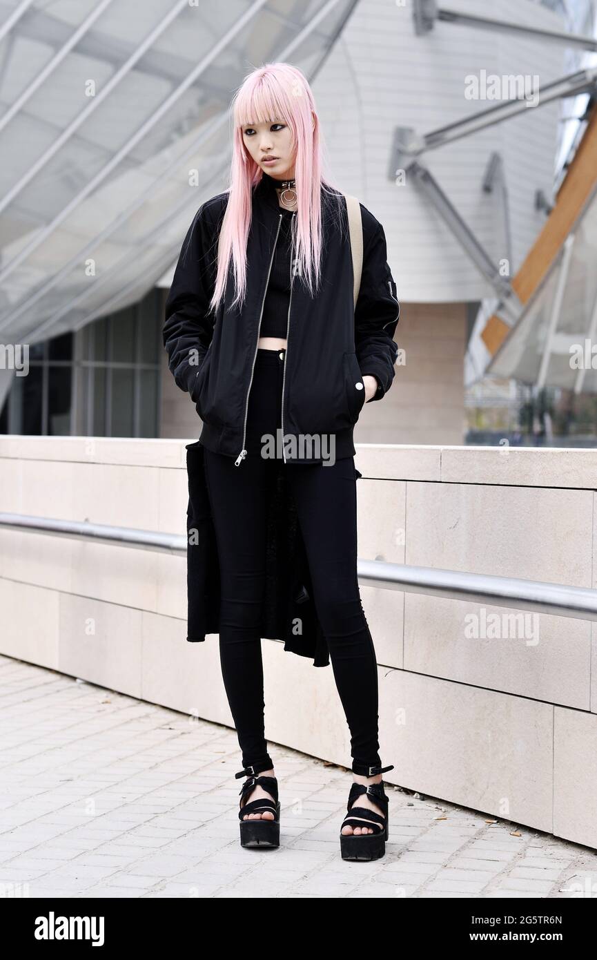 Fernanda Ly - Paris Fashion Week - France Stock Photo - Alamy