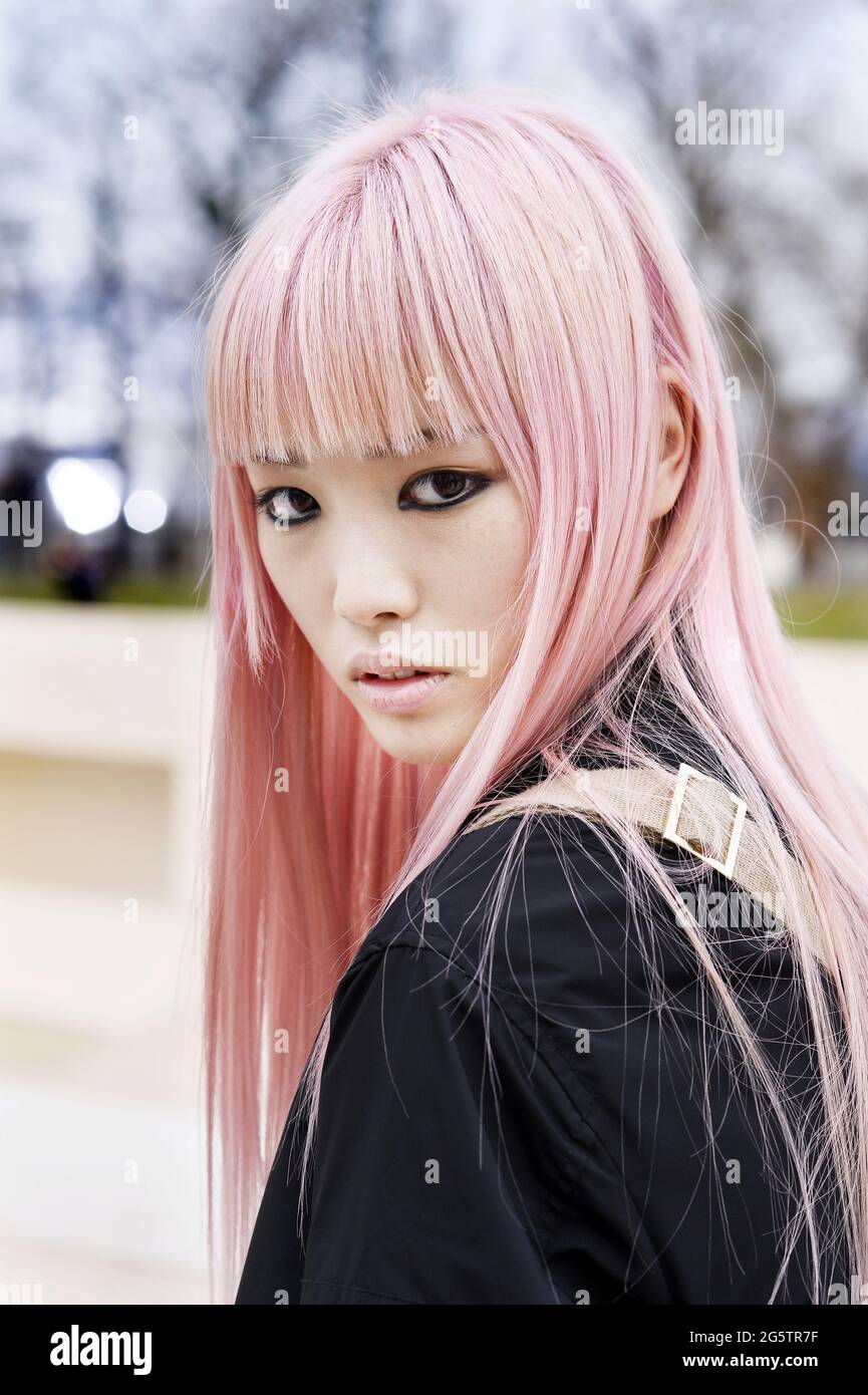 Fernanda Ly - Paris Fashion Week - France Stock Photo - Alamy