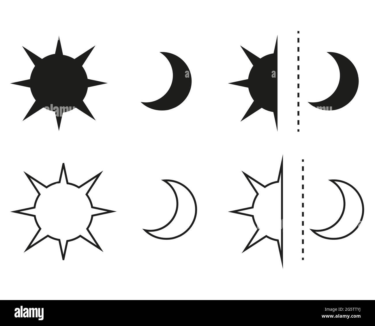 Sun And Moon Design