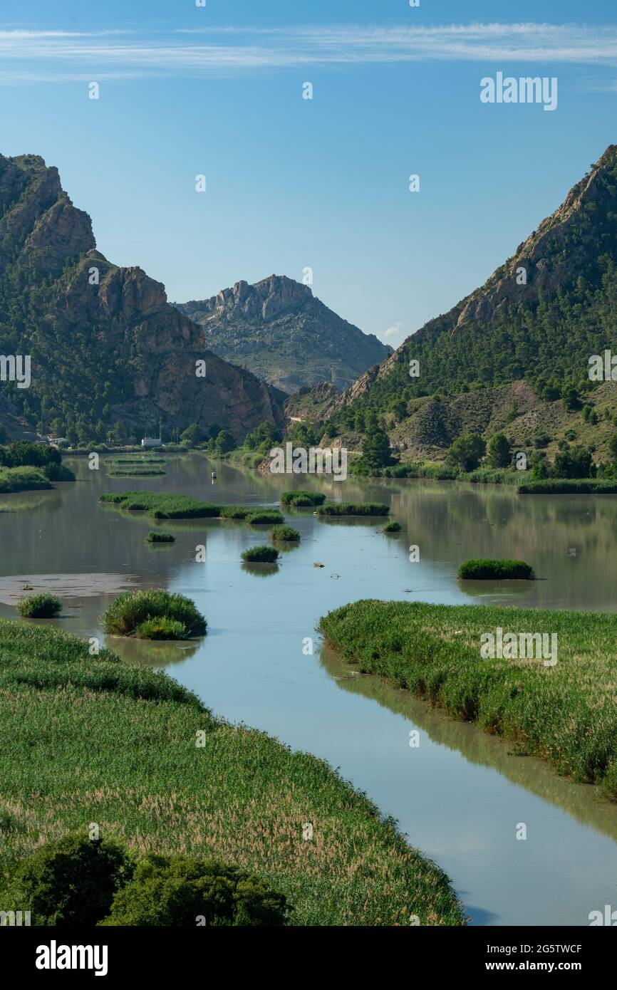 Ojós reservoir, Valle de Ricote, Murcia, Spain Stock Photo - Alamy