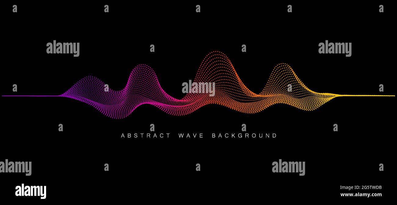 Noise dots abstract line Stock Vector Images - Alamy