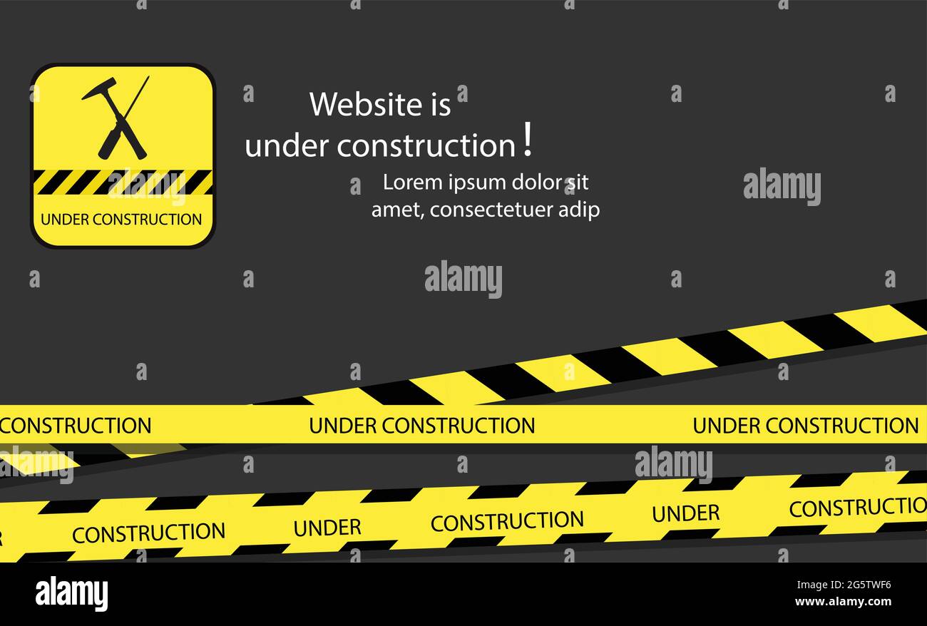 Secure Construction Site Stock Vector Images - Alamy