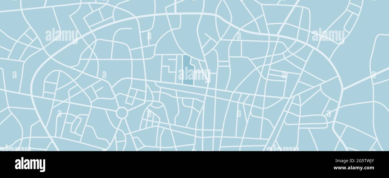 A generic city map illustration Stock Photo - Alamy