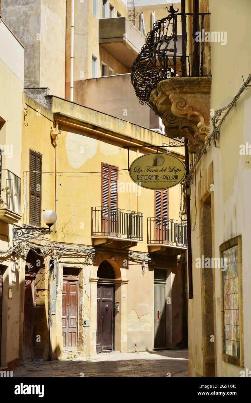 ITALY. SICILY. MARSALA. THE TOWN HAS BEEN BUILT IN 397BC BY THE ...