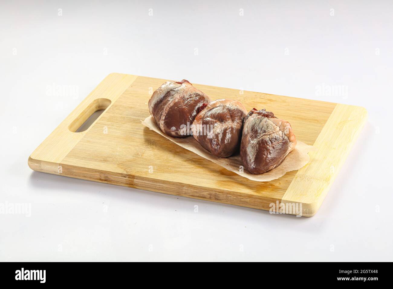 Raw lamb heart hi-res stock photography and images - Alamy