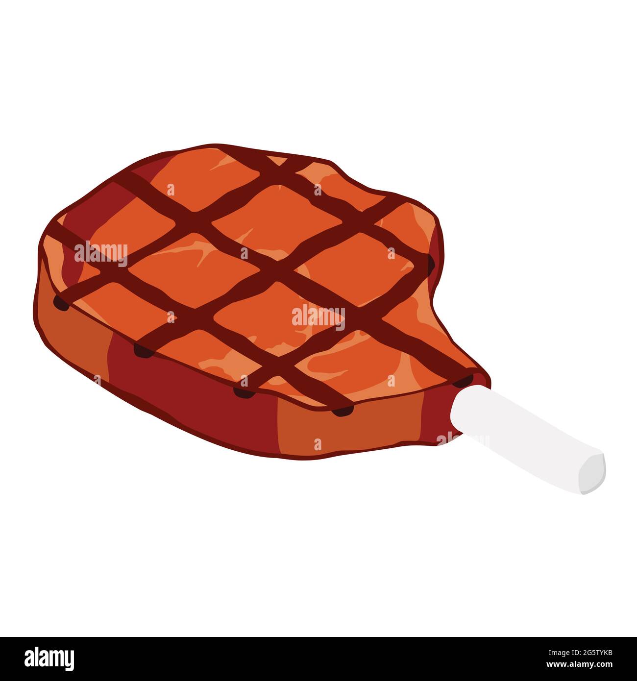 Cartoon Plate Of Ribs