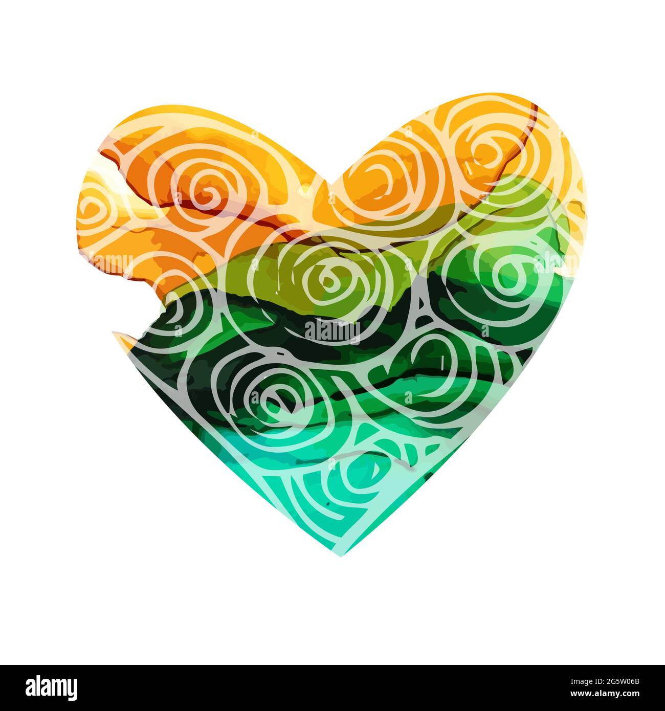 Free Grunge Heart Vector