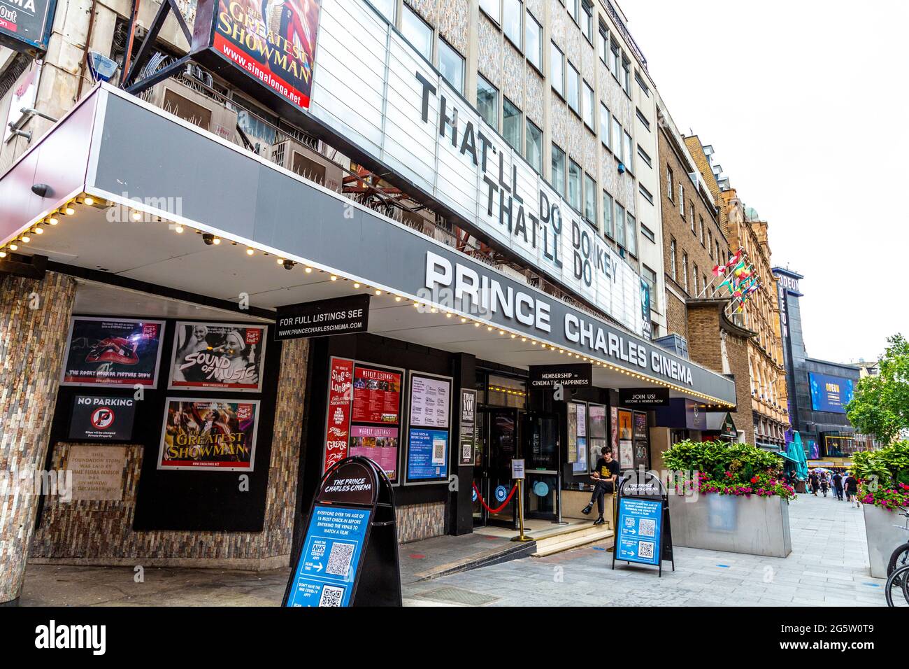 Exterior of Prince Charles Cinema in Leicester Square / Chinatown ...