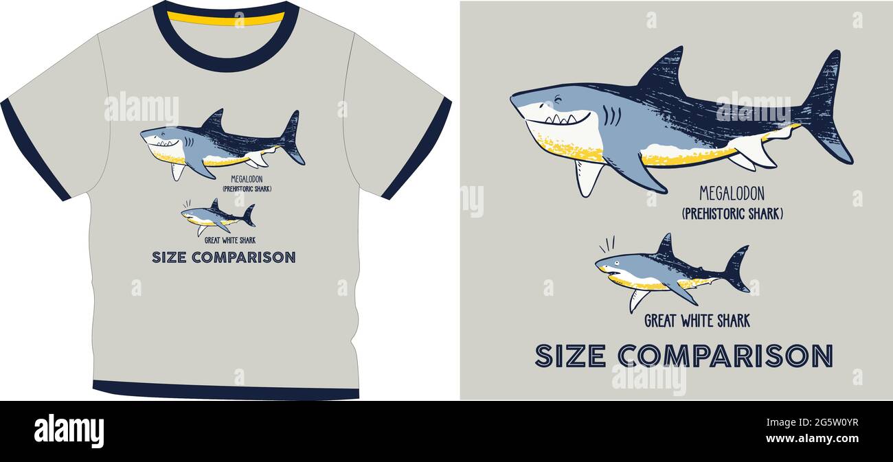 Great White Megalodon Size Comparison