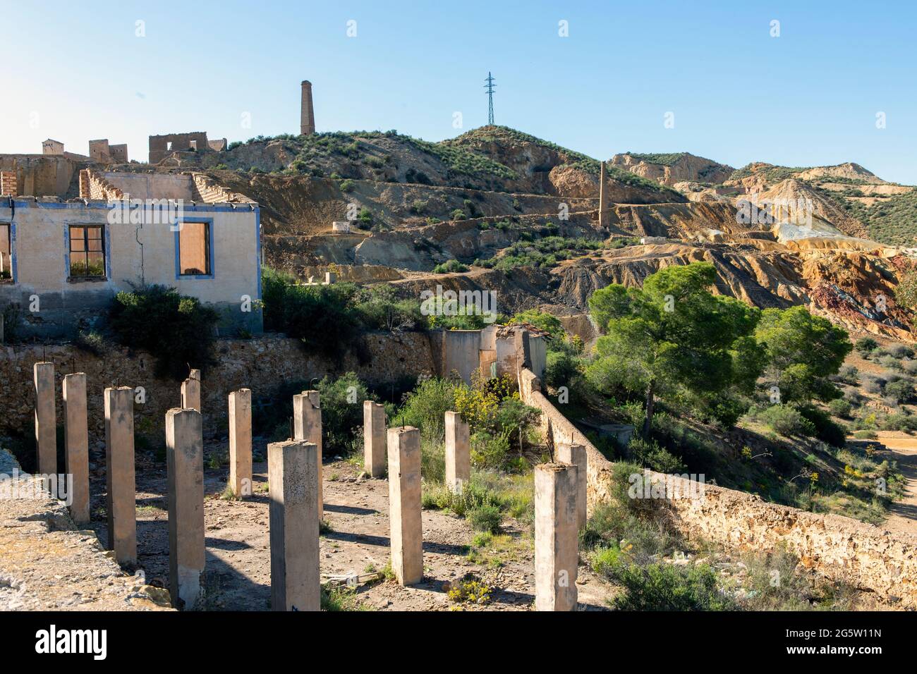 Spain construction ghost town hi-res stock photography and images - Alamy