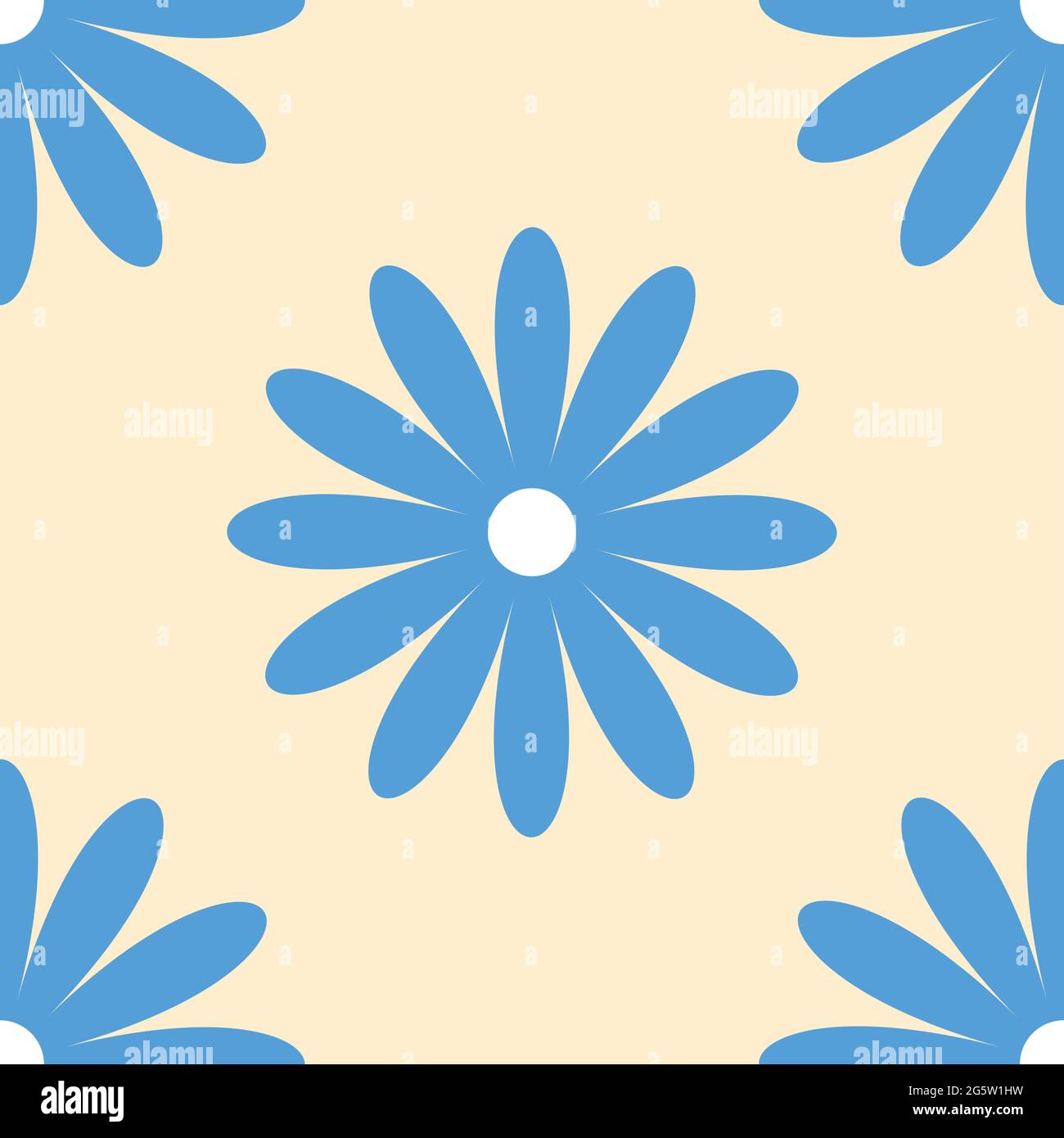 Flower Tiles Design