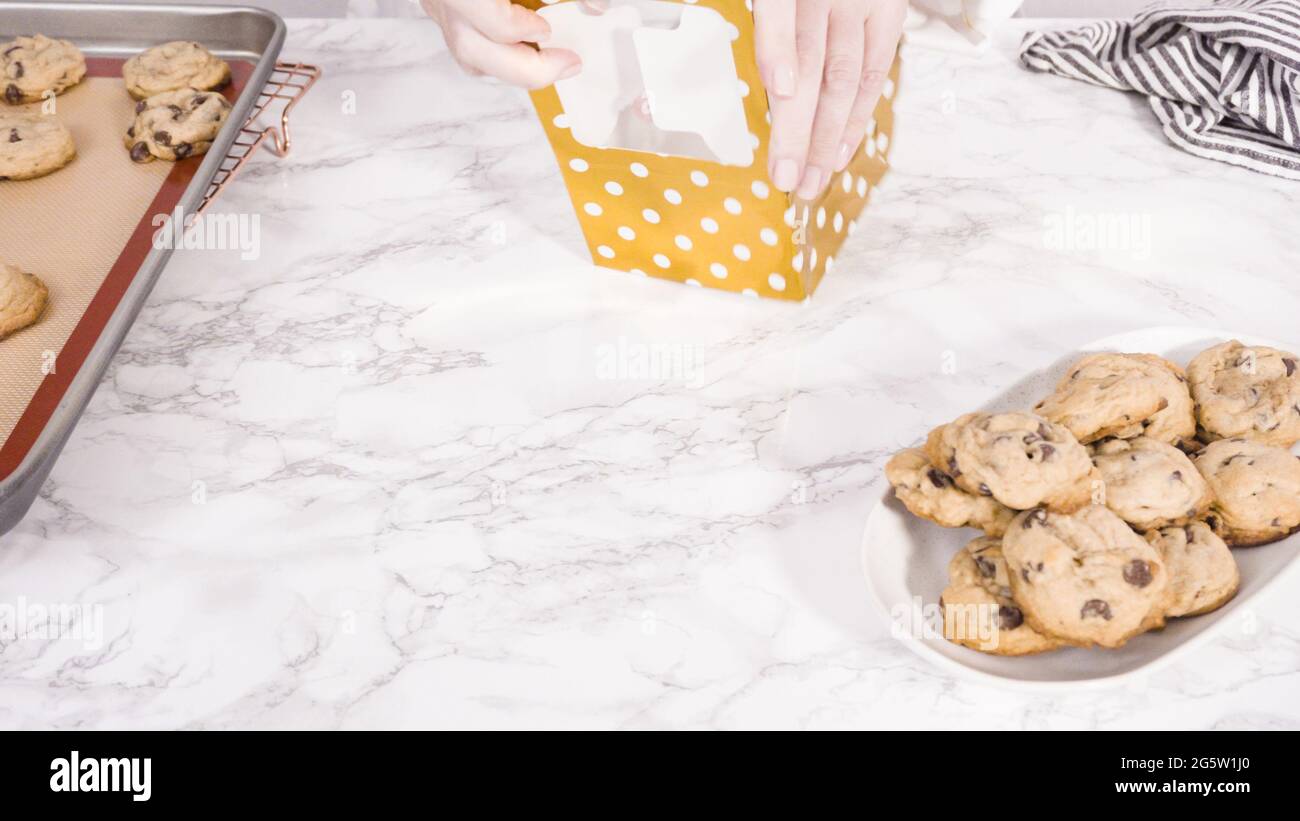 Step step packaging homemade hi-res stock photography and images - Alamy