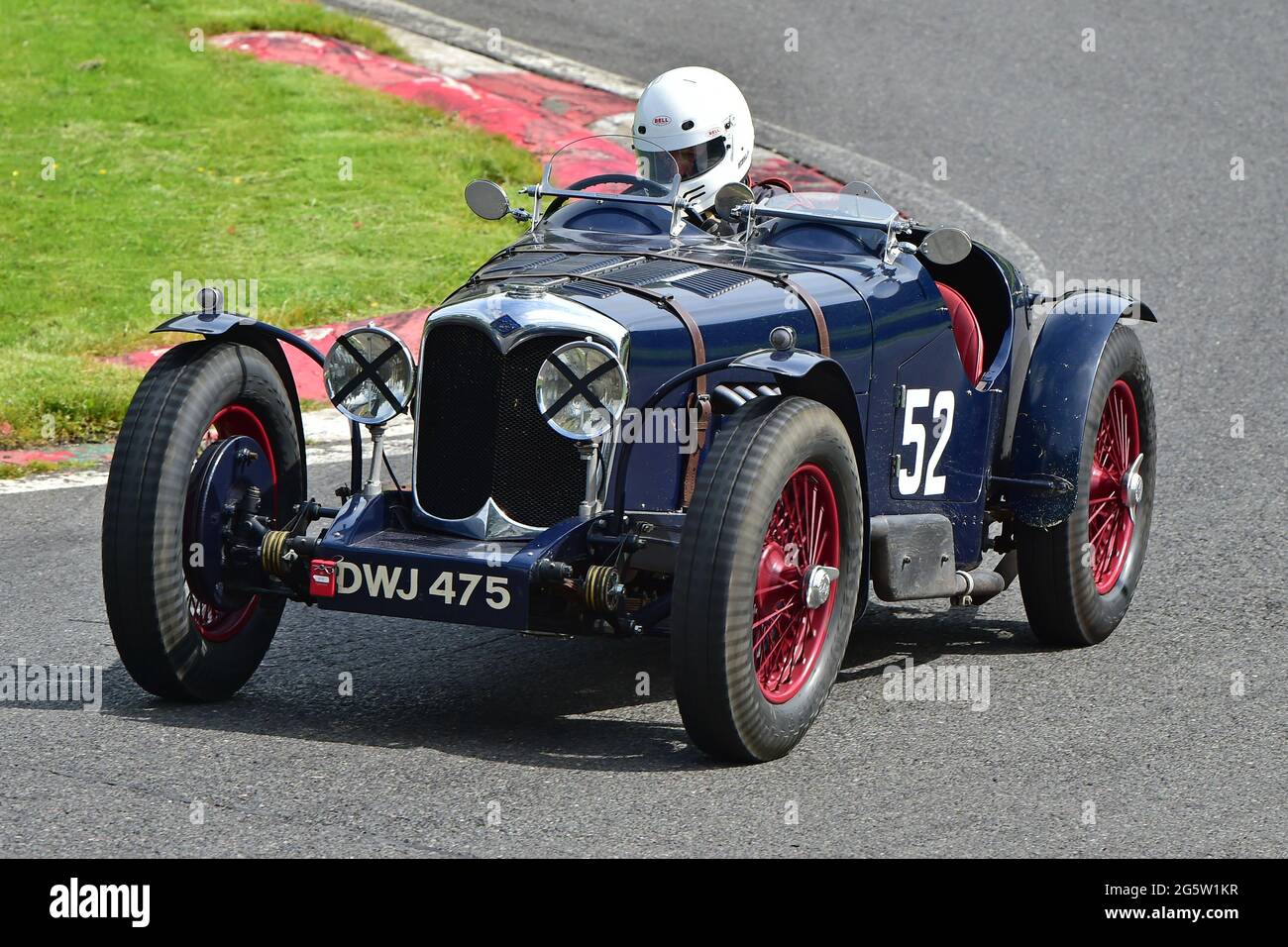 Steve White, Riley Falcon Special, Allcomers Handicap Race over 5 laps ...
