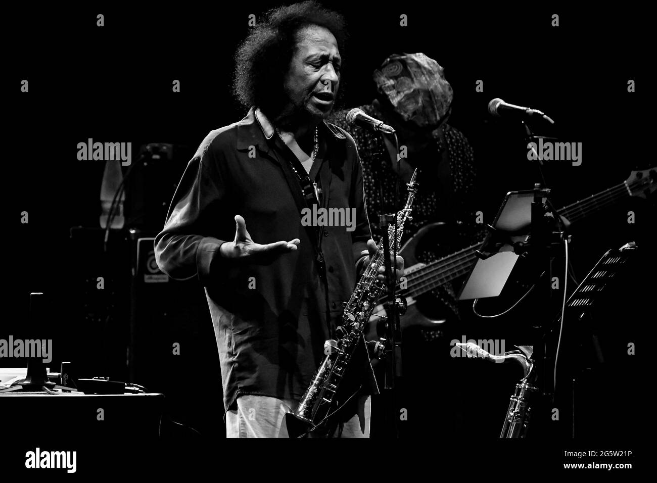 Rome, Italy. 29th June, 2021. Seeing James Senese is an experience from ...