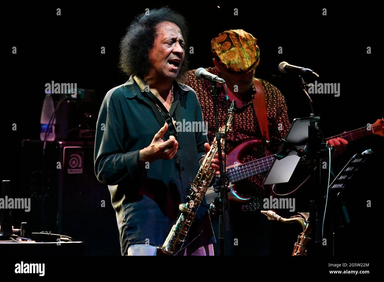 Rome, Italy. 29th June, 2021. Seeing James Senese is an experience from ...