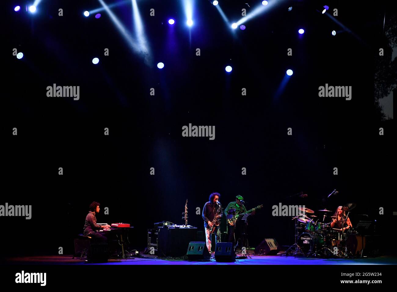 Rome, Italy. 29th June, 2021. Seeing James Senese is an experience from ...