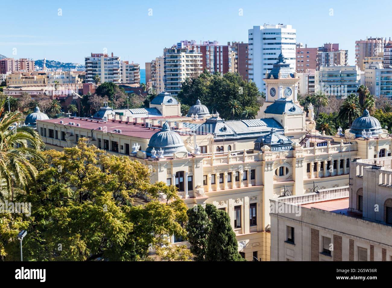 Skyline malaga hi-res stock photography and images - Alamy