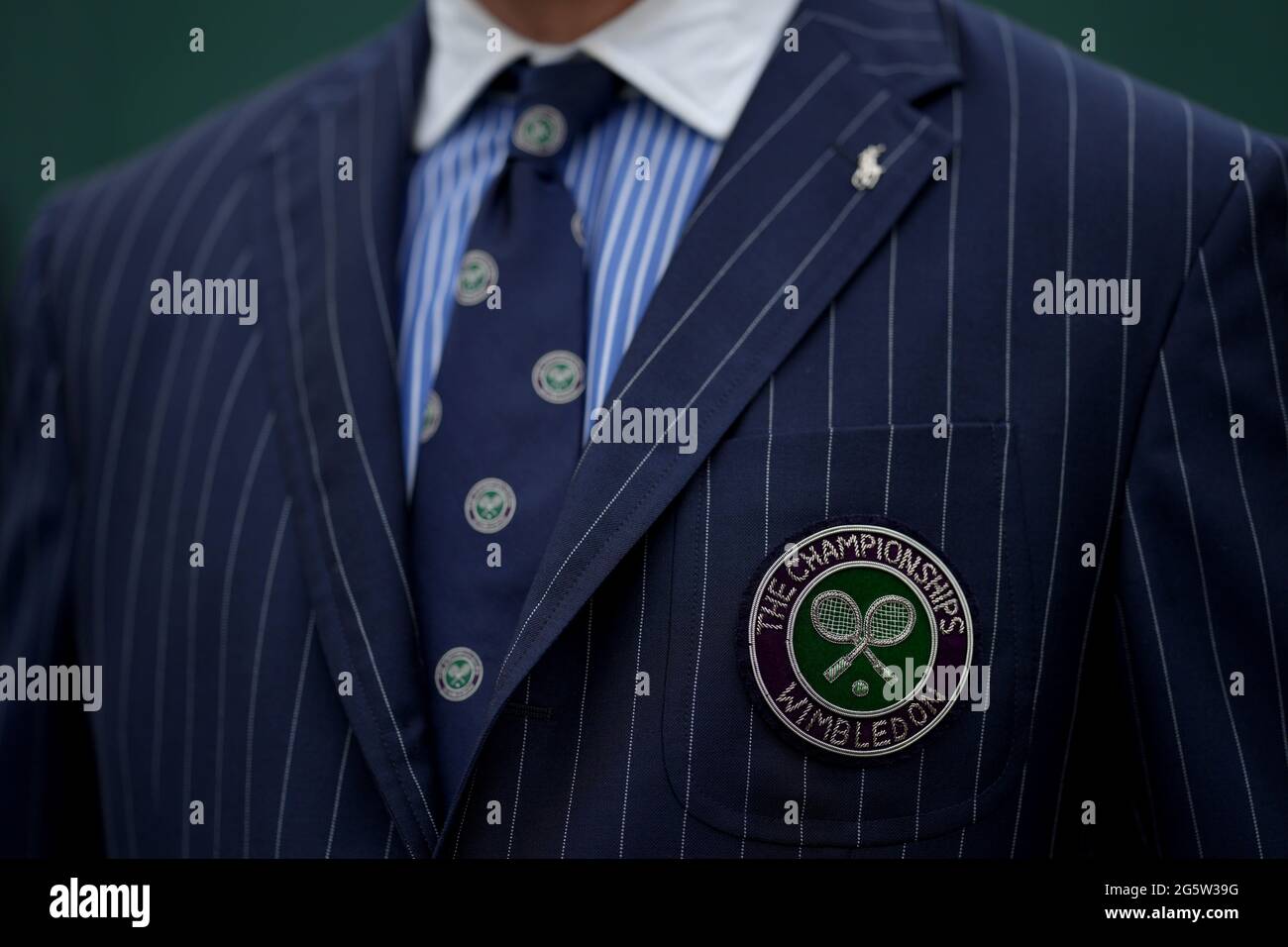 Line judge blazer badge hi-res stock photography and images - Alamy