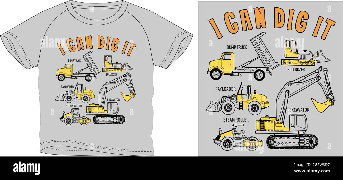 i can dig it graphic design vector illustration Stock Vector Image ...