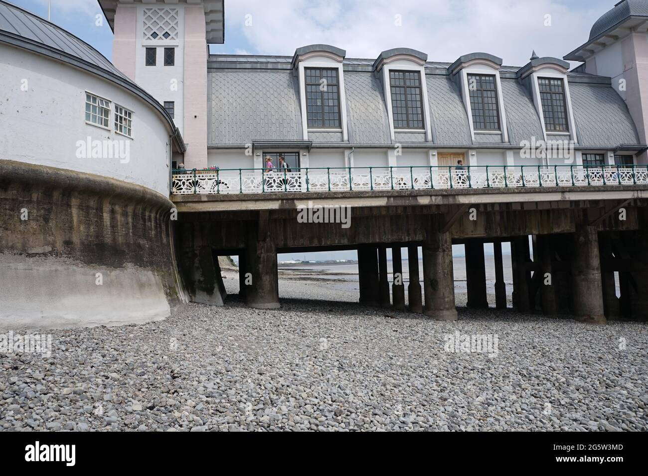 Victorian Pier in Wales Stock Photo - Alamy