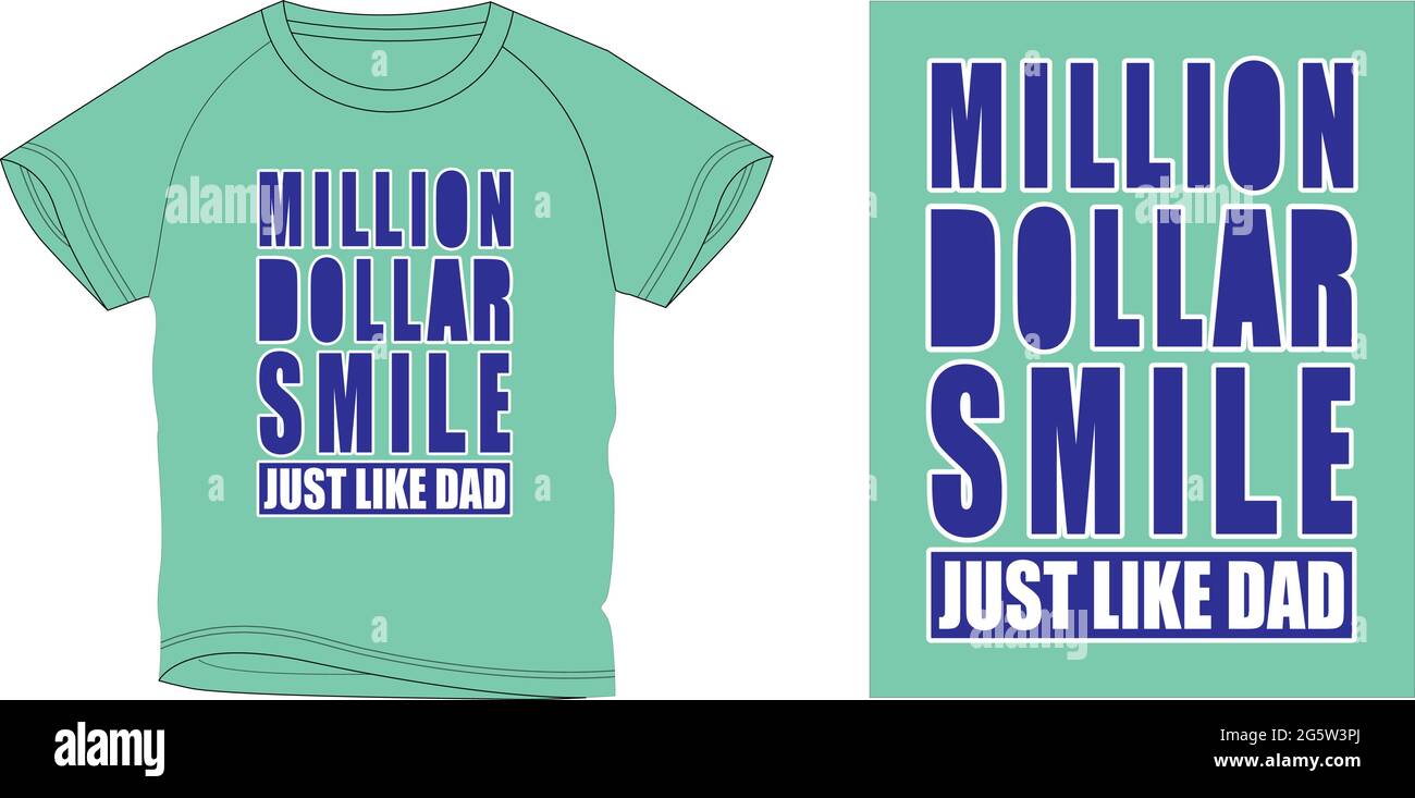 million dollar smile graphic design vector illustration Stock Vector ...