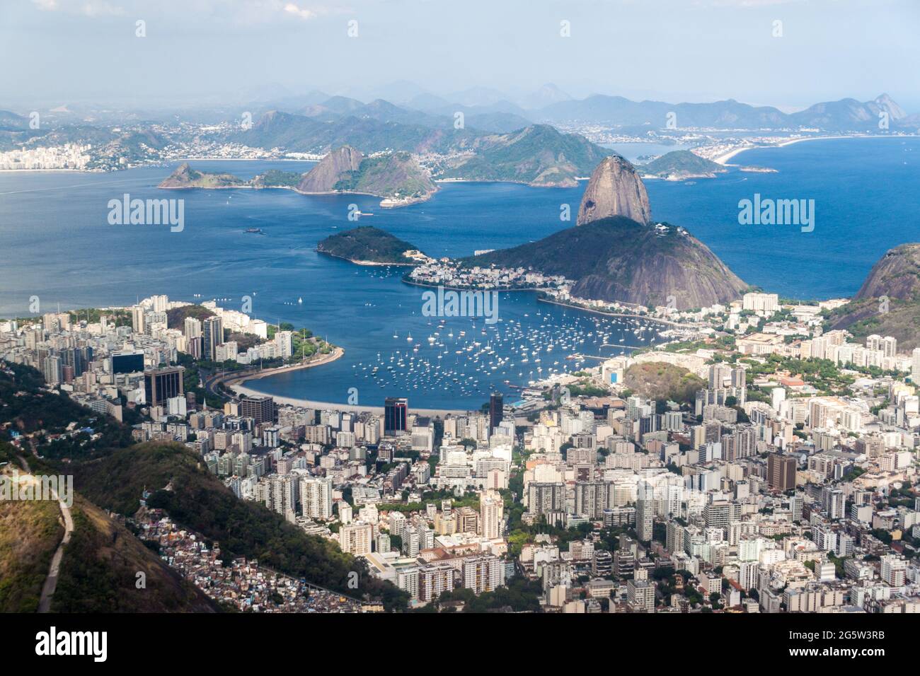 Aerial view of Rio de Janeiro, Brazil Stock Photo - Alamy