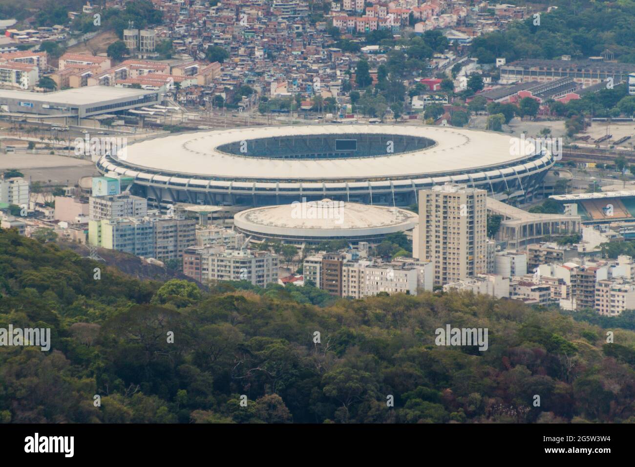 Aerial view of famous Maracana stadium in Rio de Janeiro, Brazil Stock Photo - Alamy