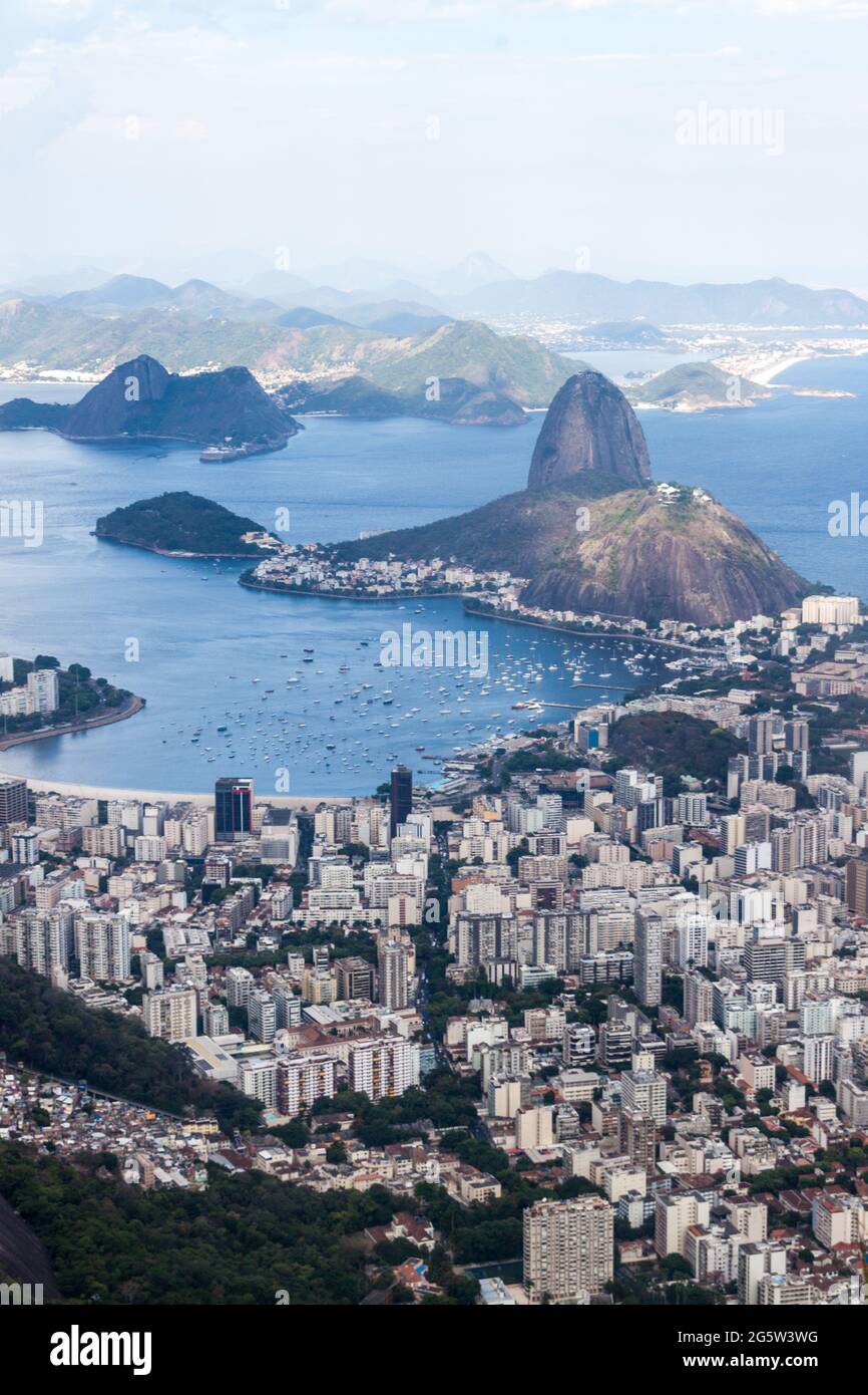 Aerial view of Rio de Janeiro, Brazil Stock Photo - Alamy