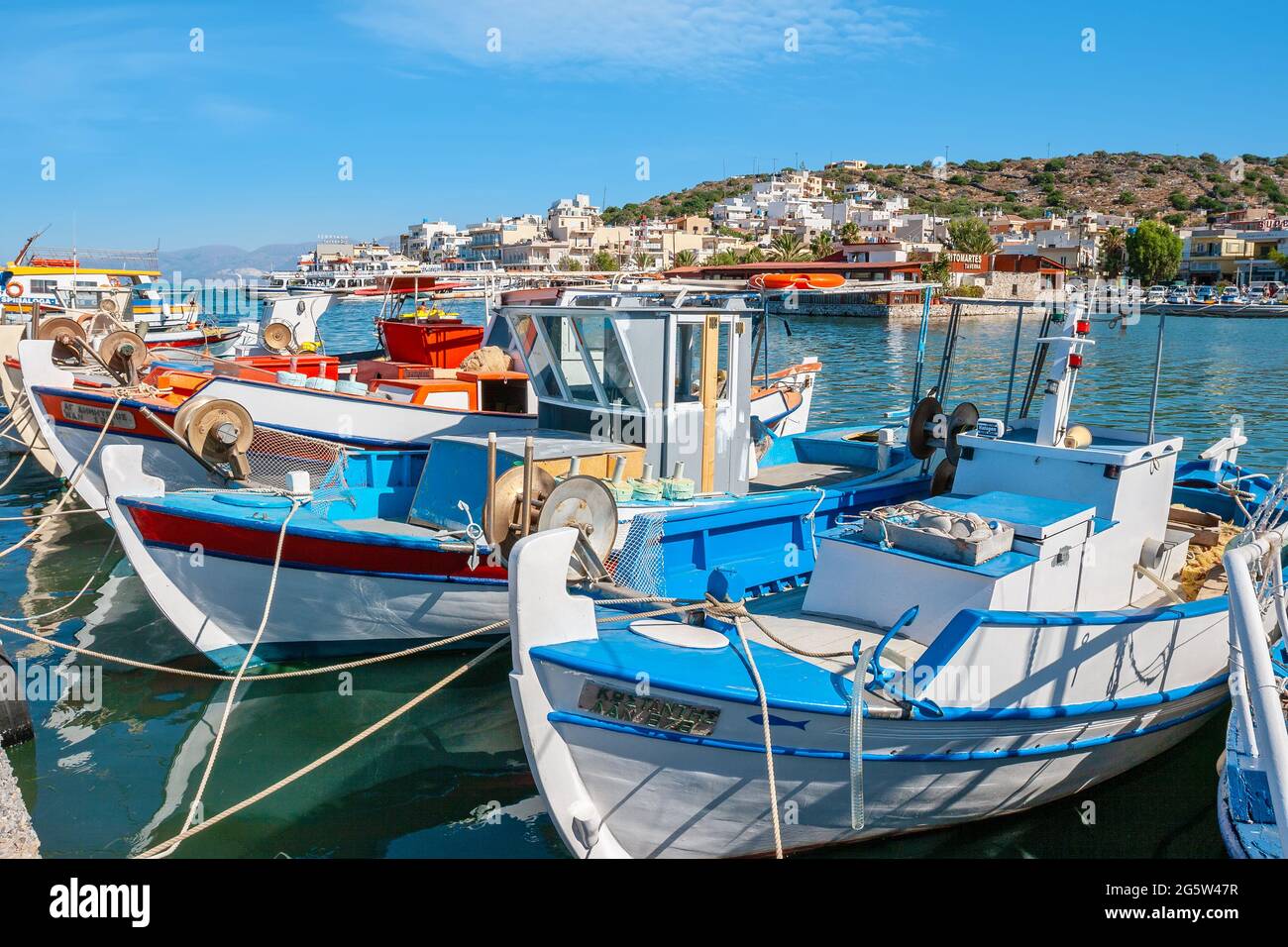Traditional greek fishing hi-res stock photography and images - Alamy